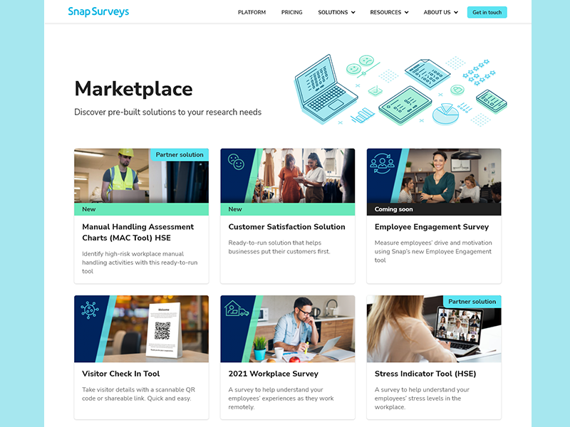 Introducing the Snap Surveys Marketplace - Snap Surveys
