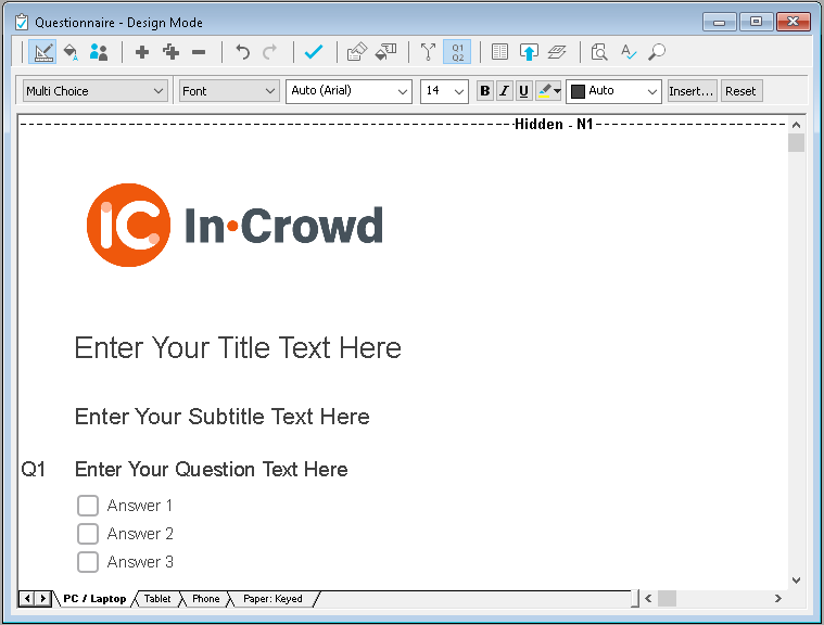 Creating a branded survey template | SnapSurveys
