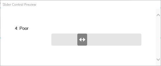 Customizing the Slider Control templates | SnapSurveys