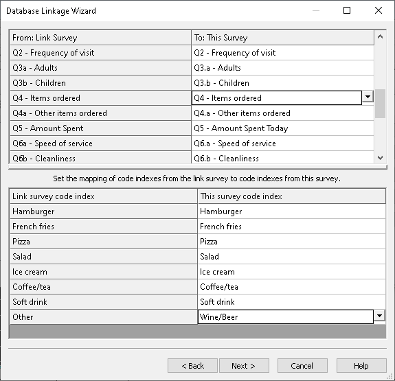 Importing data from another survey | SnapSurveys