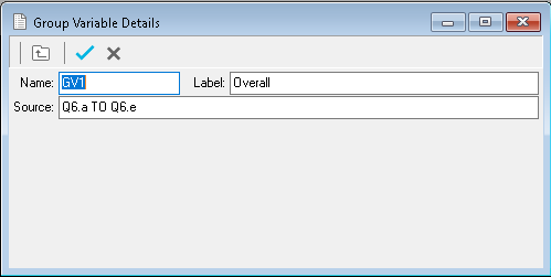 Summarise rating scale with Group Variables | SnapSurveys