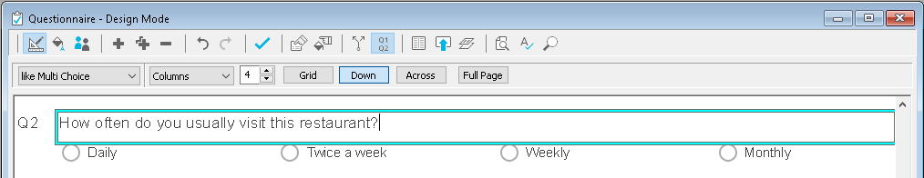 Tailoring survey settings | SnapSurveys