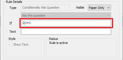 Using routing in grid questions | SnapSurveys
