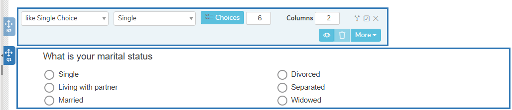 Inserting your questions | SnapSurveys