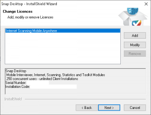 Snap Desktop installation – Snap Support