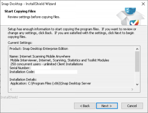 Snap XMP Desktop installation | SnapSurveys
