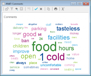 Using word clouds to display your results | SnapSurveys