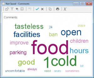 Using word clouds to display your results | SnapSurveys