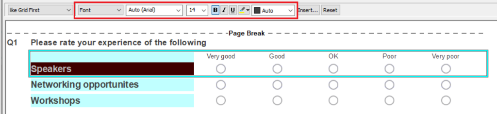 Question carousels | SnapSurveys