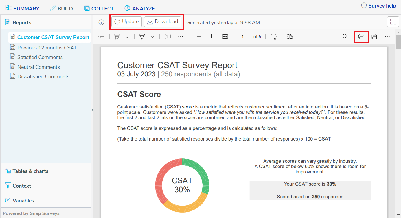 Customer Satisfaction Survey Csat Guide Snapsurveys