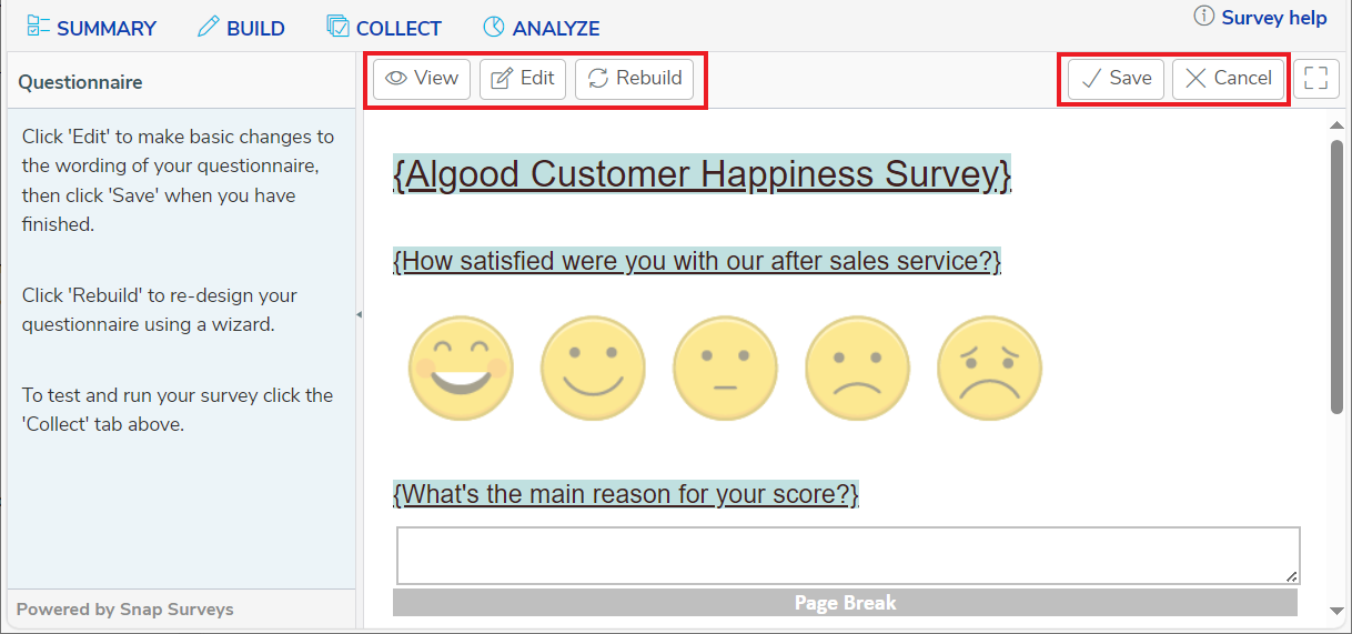 Smileys Survey guide | SnapSurveys