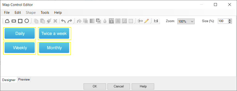 Map Control Editor | SnapSurveys