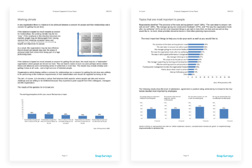 Online Employee Engagement Survey | Snap Surveys