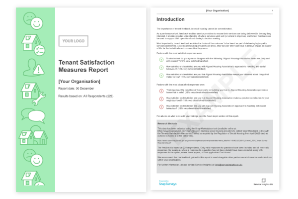 Tenant Satisfaction Measures survey | Snap Surveys