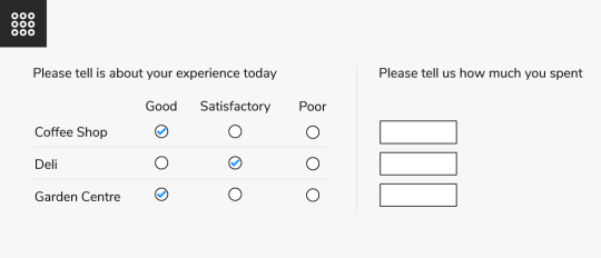 Survey question types - Snap Surveys